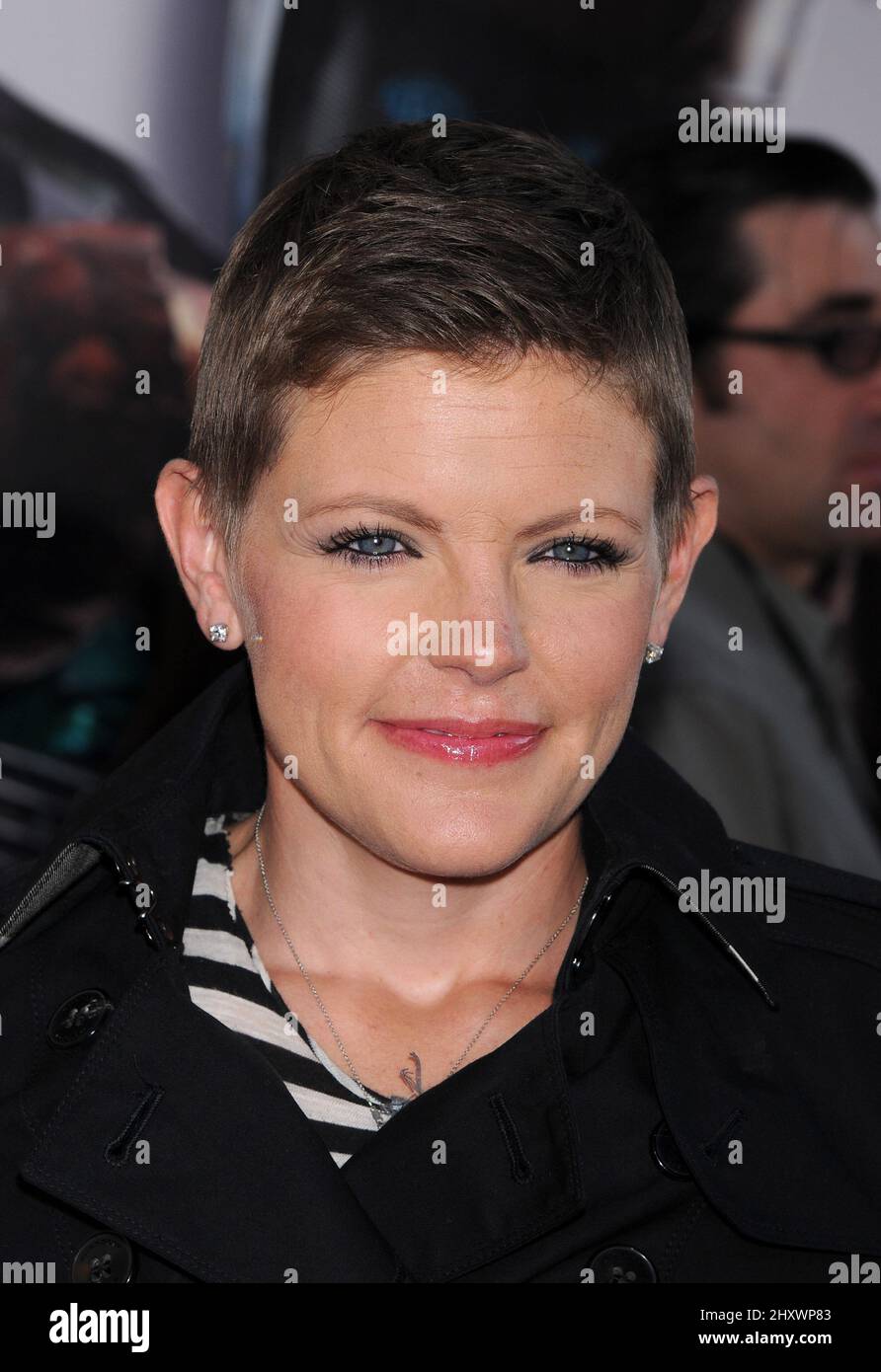 Natalie Maines attending the "Real Steel" world premiere held at the ...