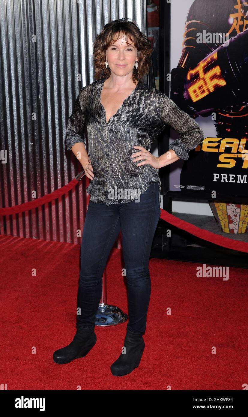 Jennifer Grey attending the "Real Steel" world premiere held at the ...