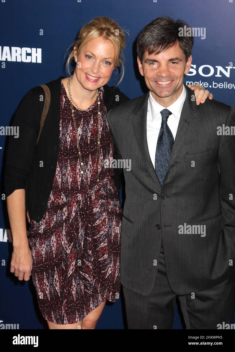 Alexandra wentworth george stephanopoulos in hi-res stock photography ...