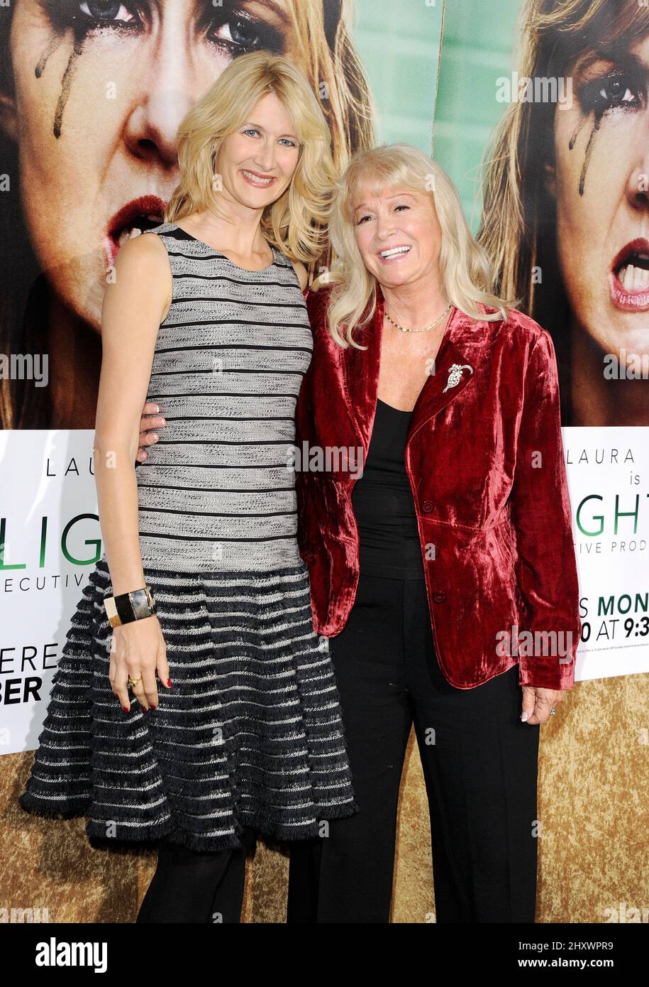 Laura Dern and Diane Ladd attending the "Enlightened" HBO Premiere held ...