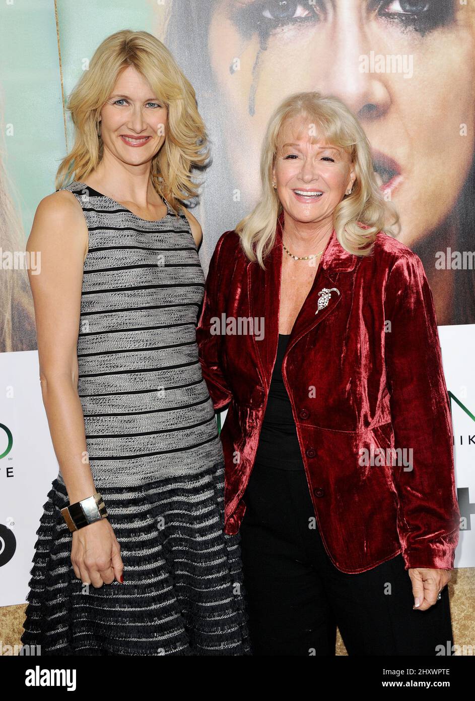 Laura Dern and Diane Ladd attending the "Enlightened" HBO Premiere held ...