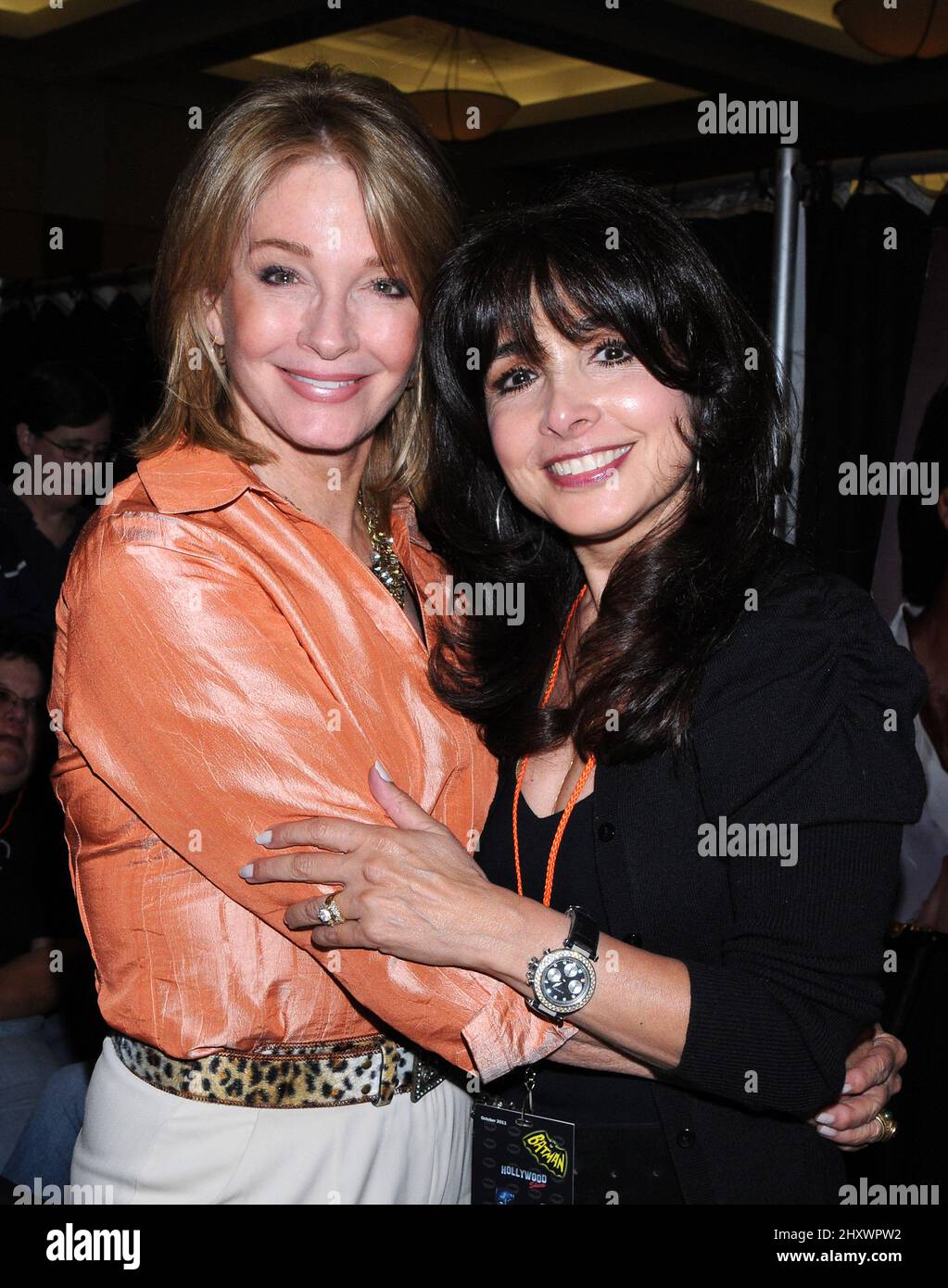 Deidre Hall and Judy Strangis during The Hollywood Show, Fall 2011 ...