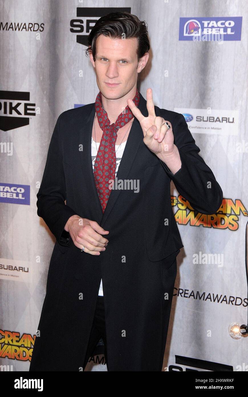 Matt Smith during Spike TV's "Scream Awards 2011" held at Universal ...