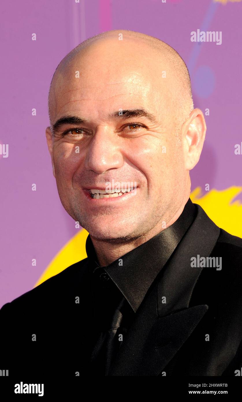 Andre Agassi attending the 2011 Alfred Mann Foundation's Annual Black ...