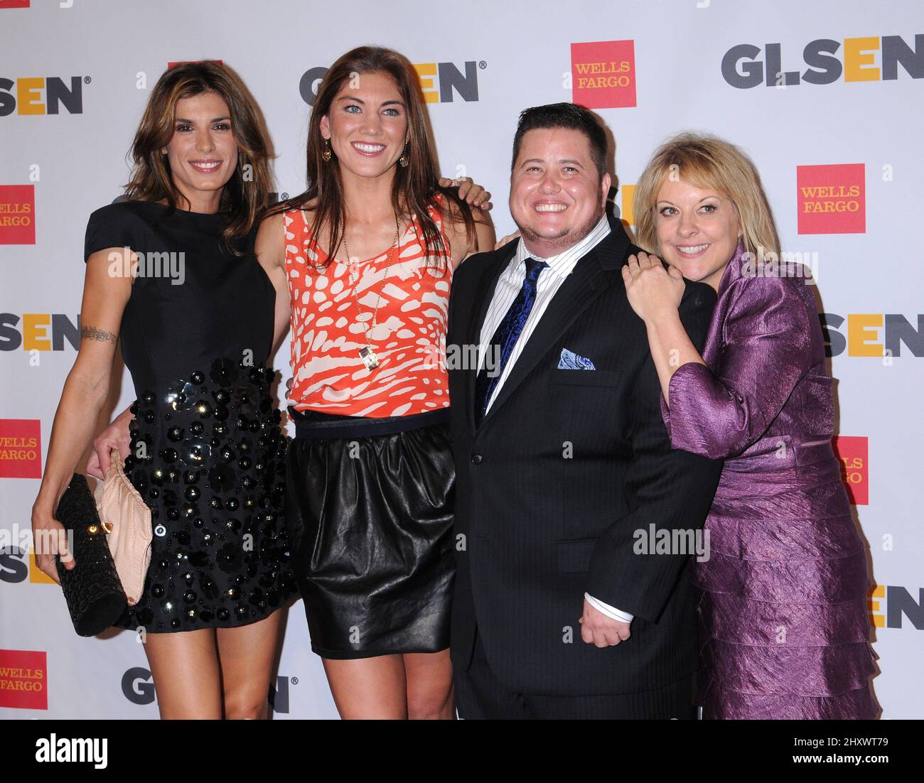 Elisabetta Canalis, Hope Solo, Chaz Bono and Nancy Grace attending the ...