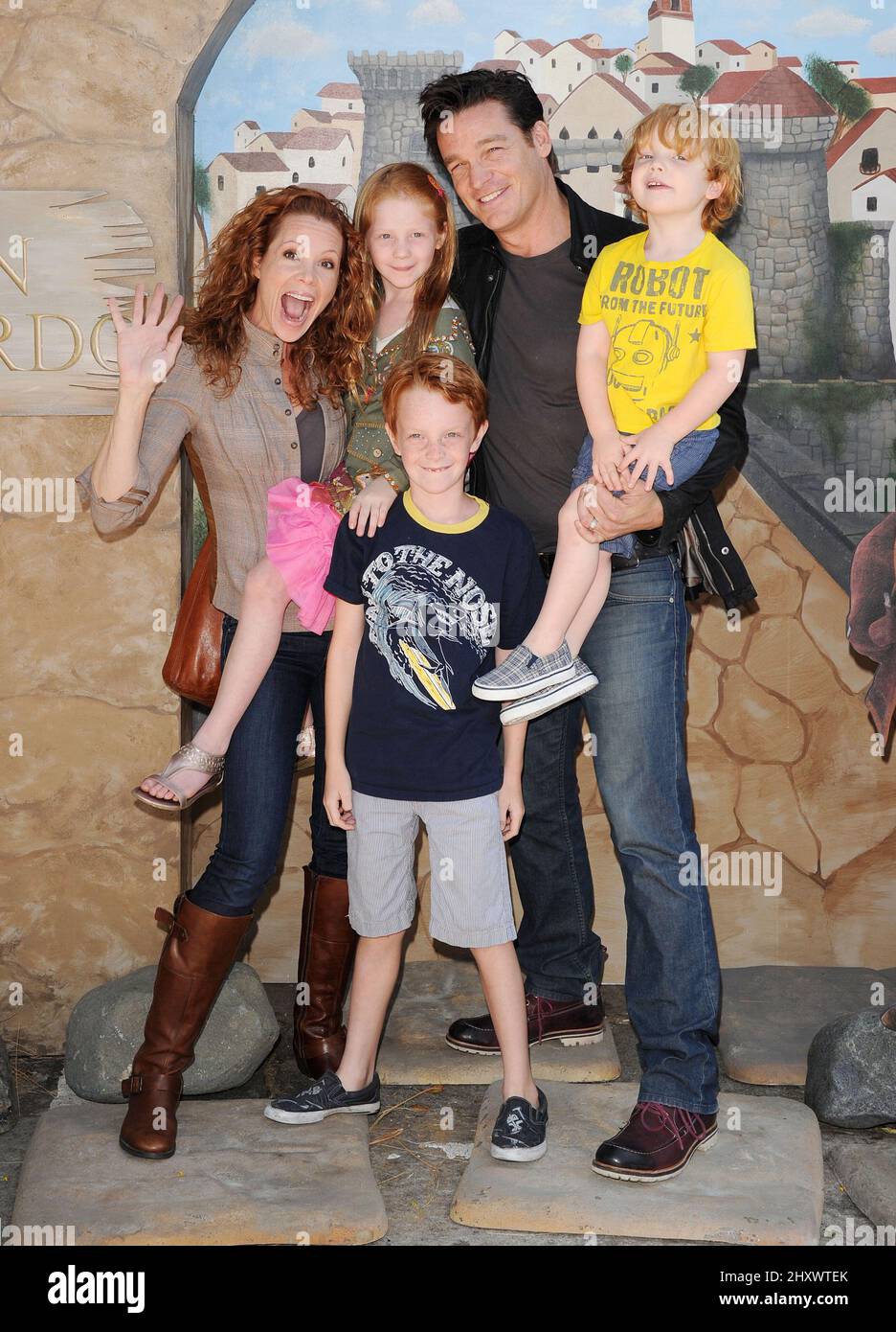Family los angeles premiere of High Resolution Stock Photography and ...