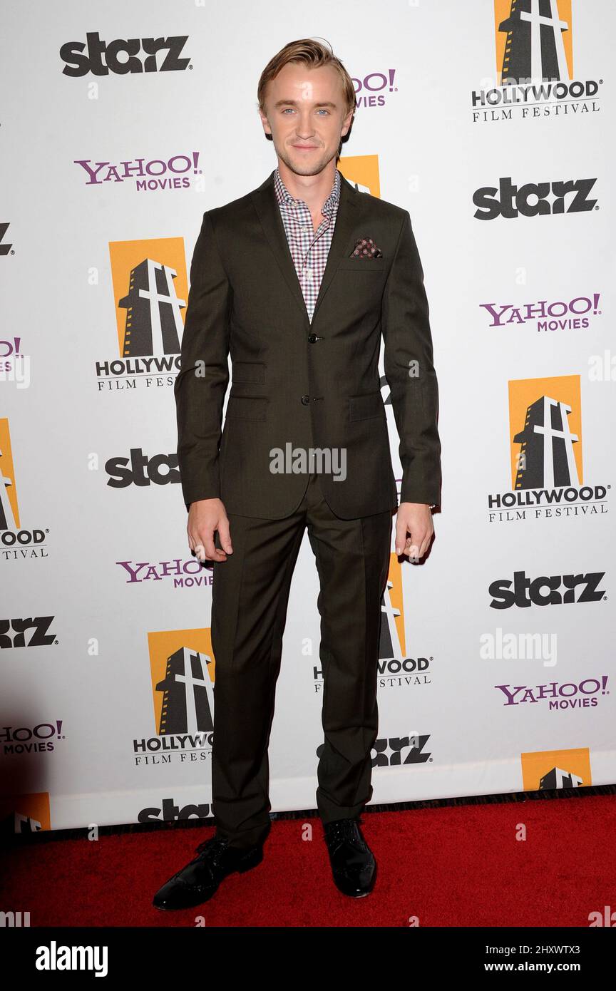 Tom Felton during the 2011 Hollywood Film Awards Gala held at the ...