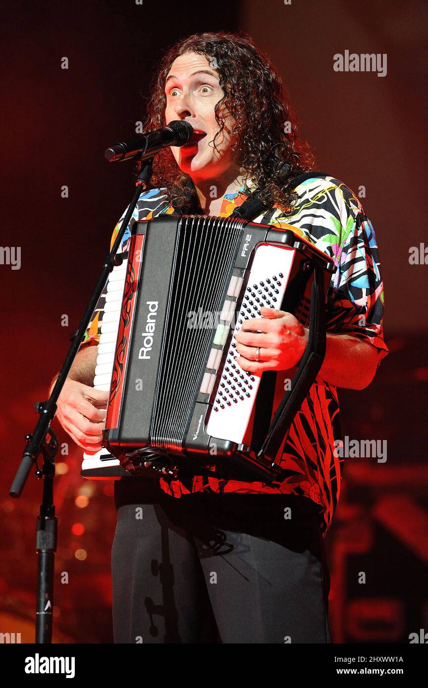 Weird Al Yankovic performs at the Durham Performing Arts Center in ...