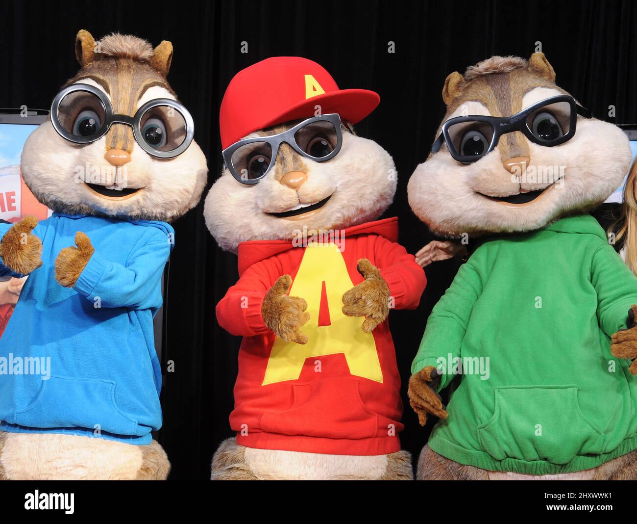 Alvin and the Chipmucks during the Alvin and the Chipmucks' Hand and ...