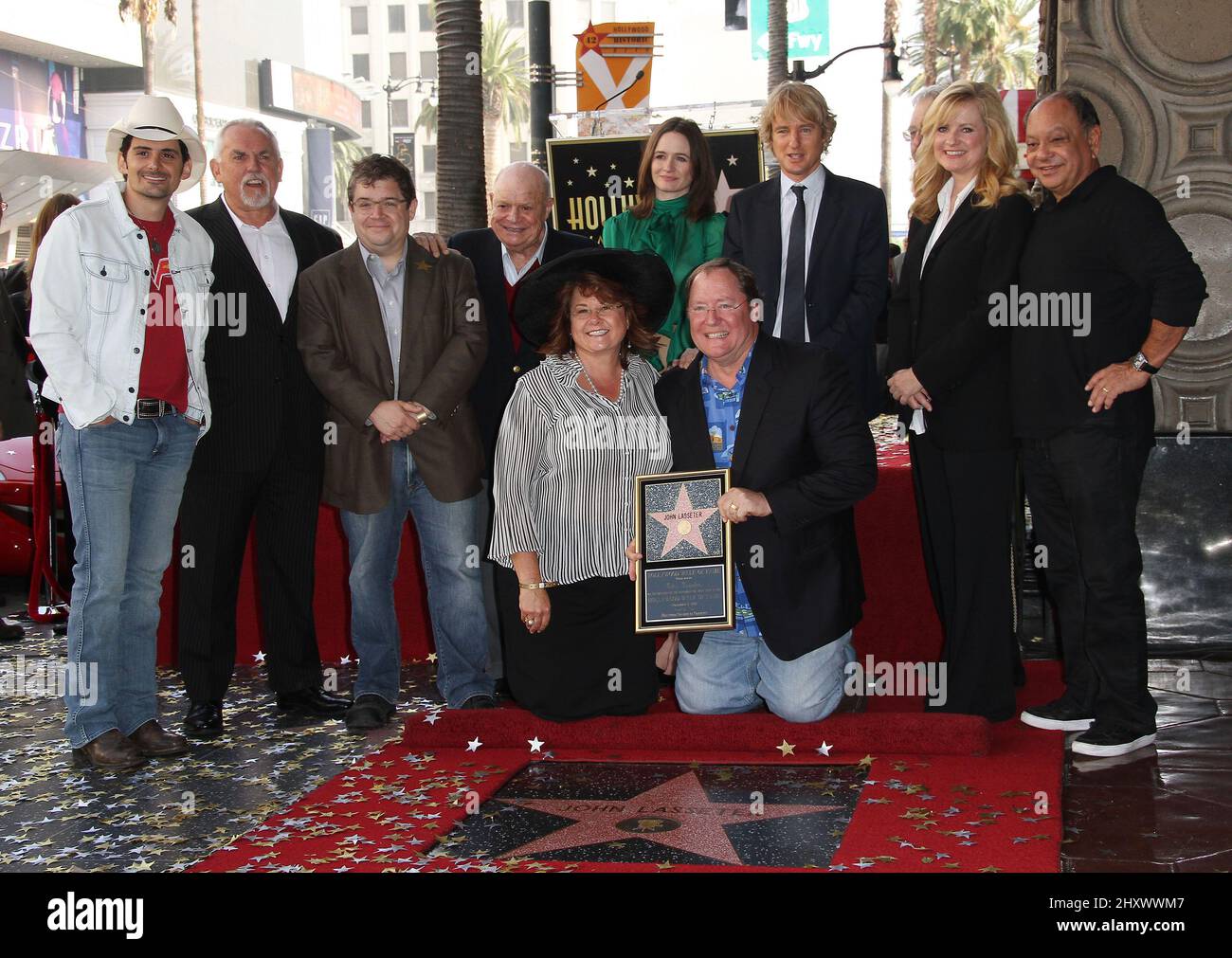Brad Paisley, John Ratzenberger, Patton Oswalt, Don Rickles, Emily ...