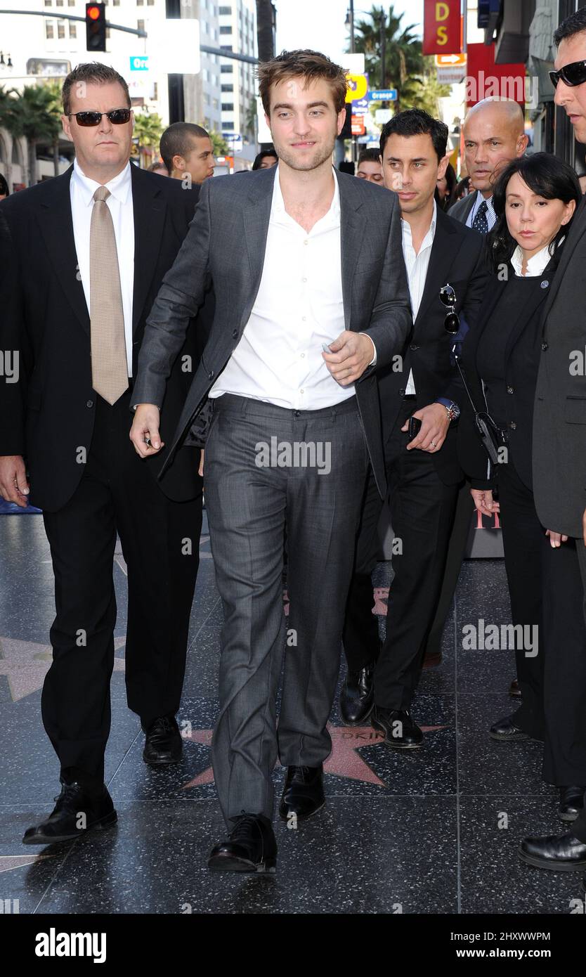 Robert Pattinson attending "The Twilight Saga" hand and footprint ...