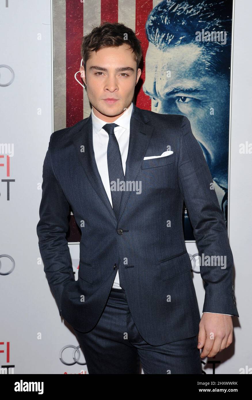 Ed Westwick attending the world premiere of 'J.Edgar' held at The ...