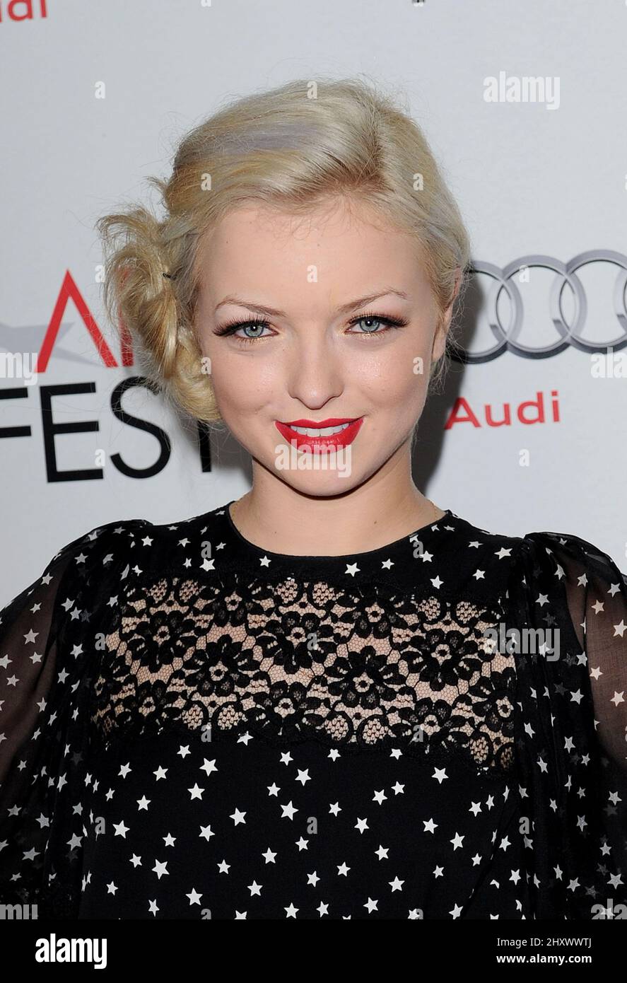 Francesca Eastwood attending the world premiere of 'J.Edgar' held at ...