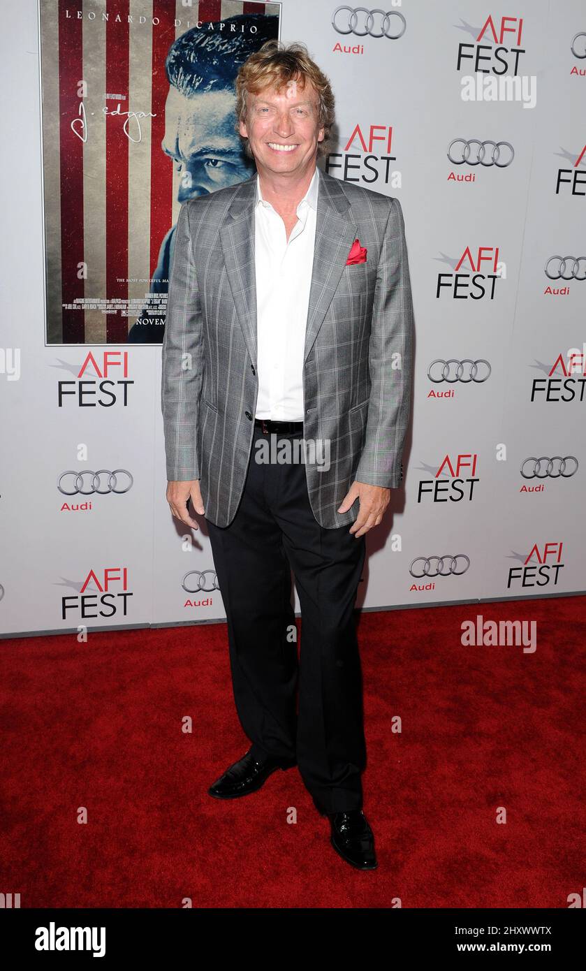 Nigel Lythgoe attending the world premiere of 'J.Edgar' held at The ...