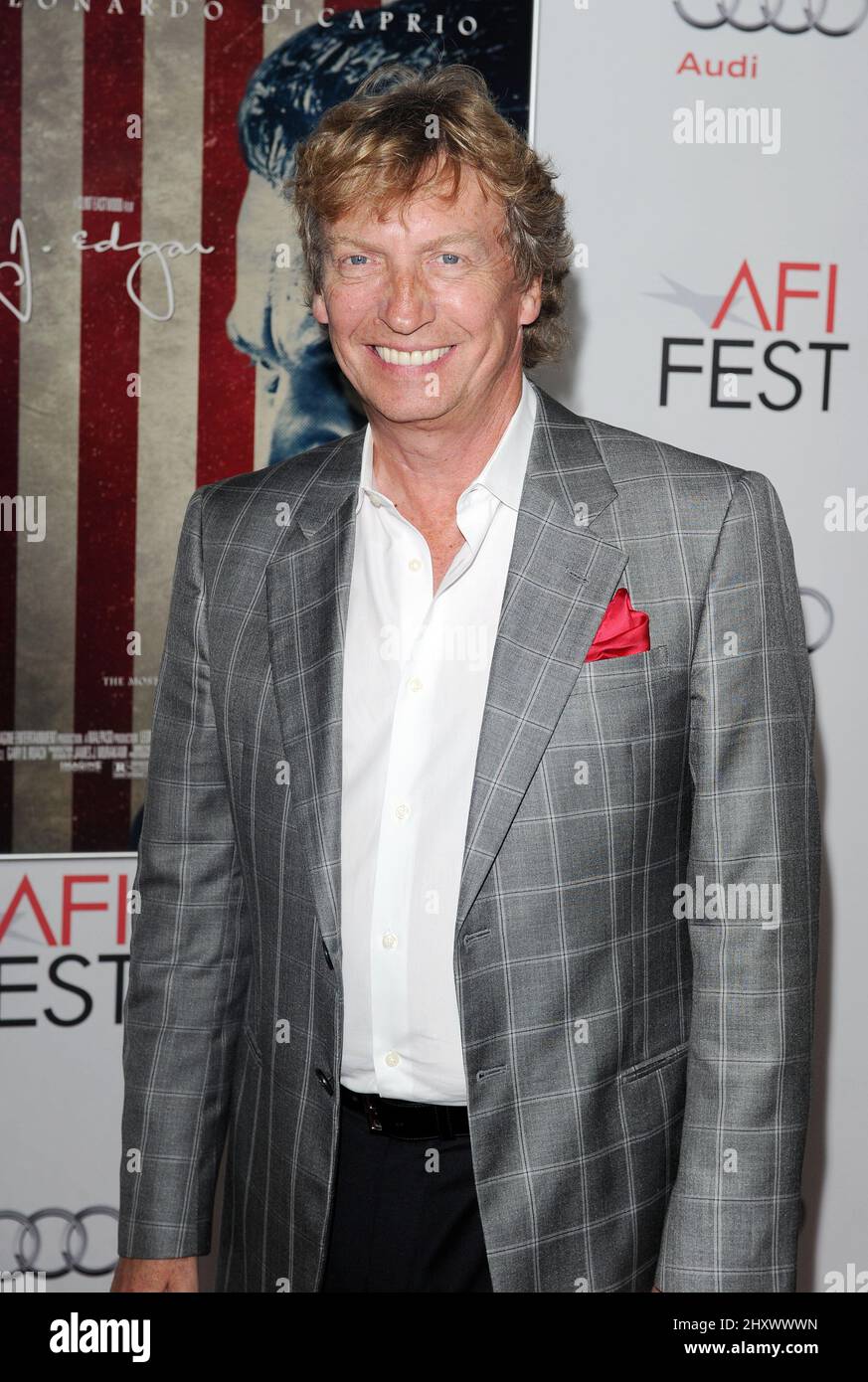 Nigel Lythgoe attending the world premiere of 'J.Edgar' held at The ...
