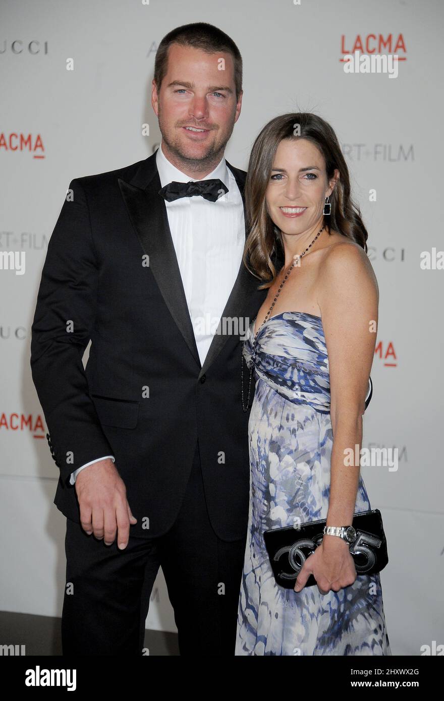 Chris O'Donnell and Caroline Fentress at the LACMA Inaugural Art and ...