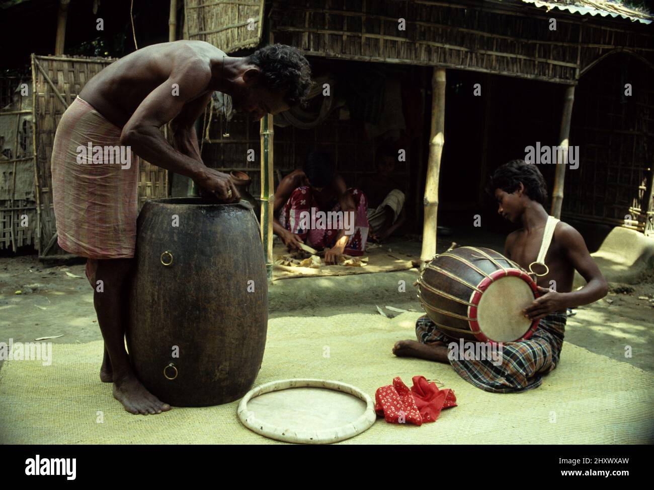 Dhol drum hi-res stock photography and images - Alamy