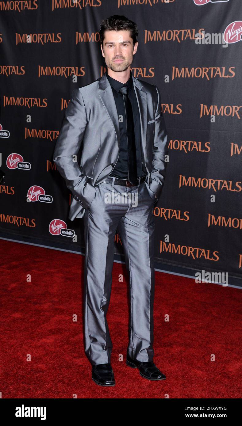 Corey Sevier during The Immortals premiere held at the Nokia Theater L ...