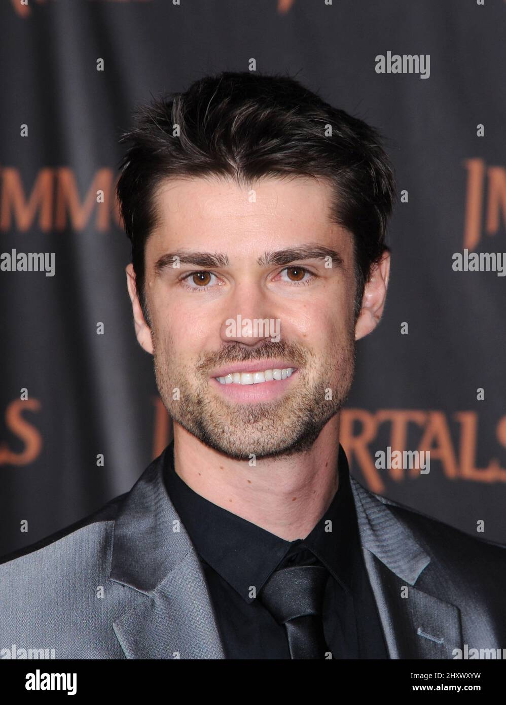 Corey Sevier during The Immortals premiere held at the Nokia Theater L ...