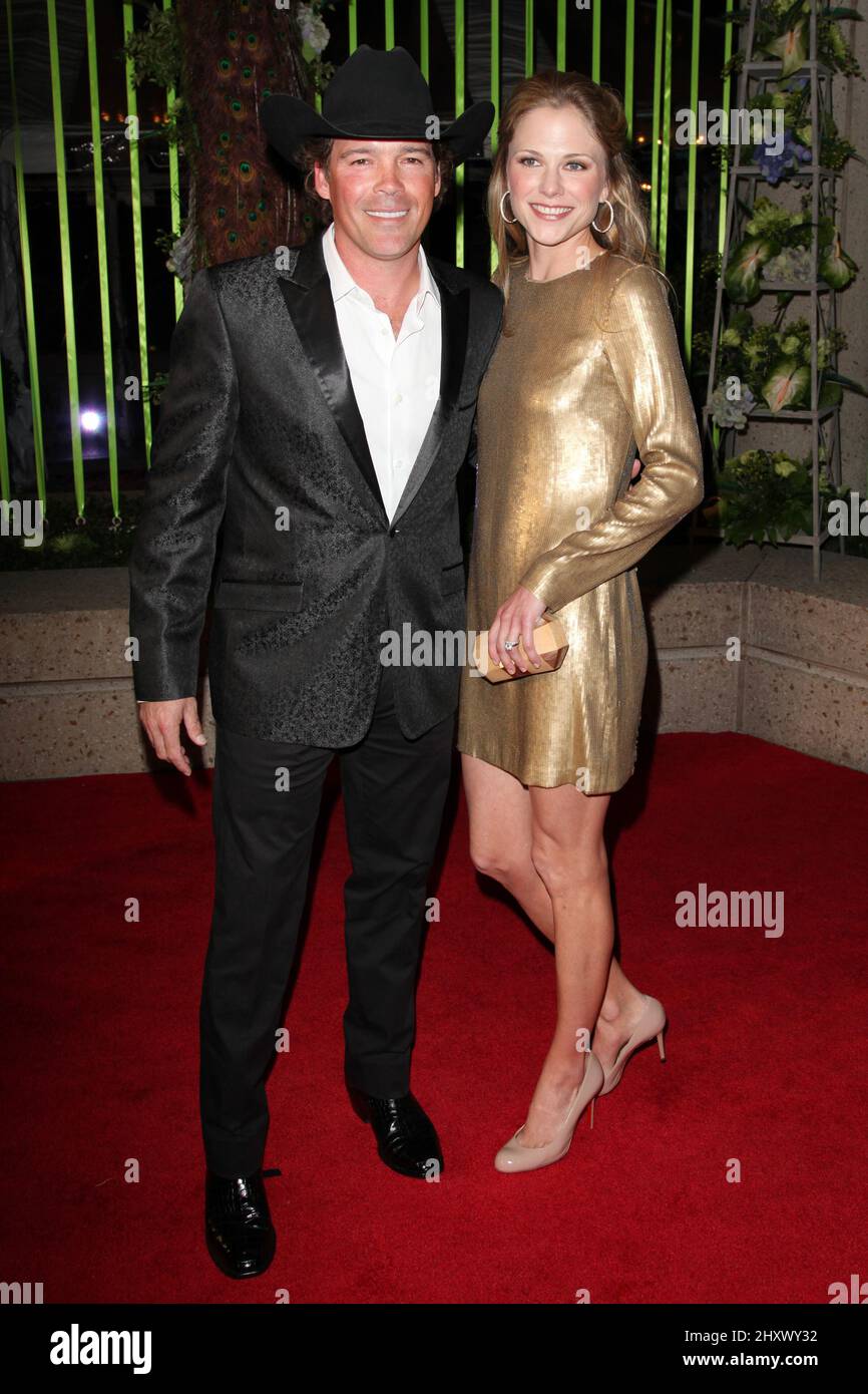 Clay Walker,Jessica Walker arriving at the 59th Annual BMI Country ...