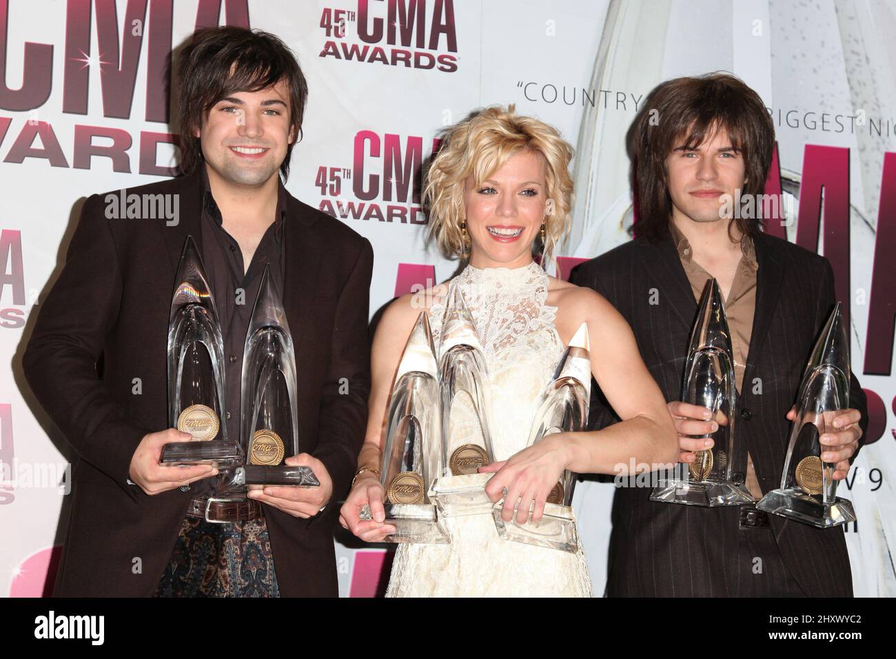 The Band Perry member Kimberly Perry, Reid Perry and Neil Perry in the ...