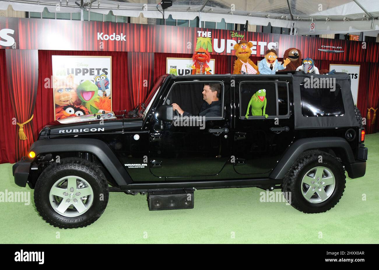 Animal, Kermit the Frog, Fozzie Bear, Walter, Rowlf and Gonzo attending ...