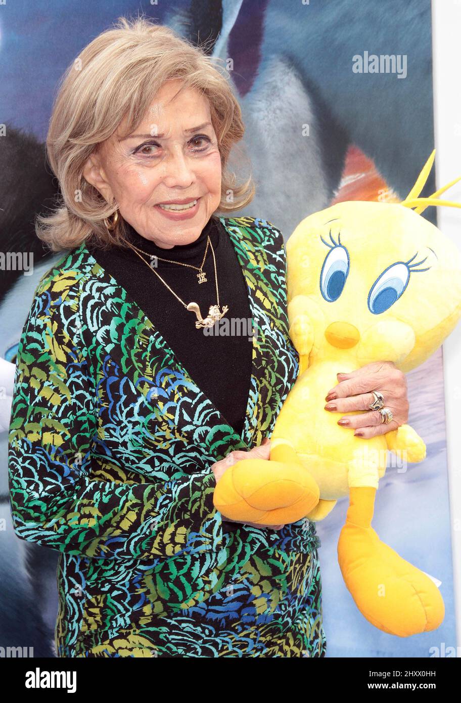June Foray during the 'Happy Feet 2' World Premiere at Grauman's ...