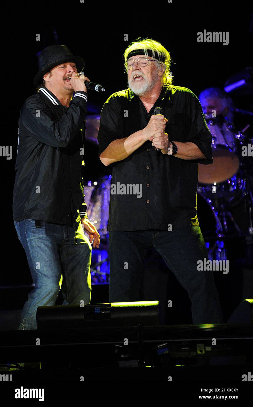 Bob Seger and Kid Rock during The first annual Orlando Calling Music ...