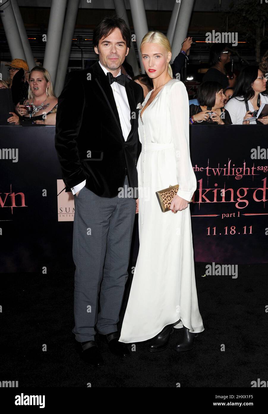 Billy Burke and Pollyanna Rose attending the World Premiere of ...