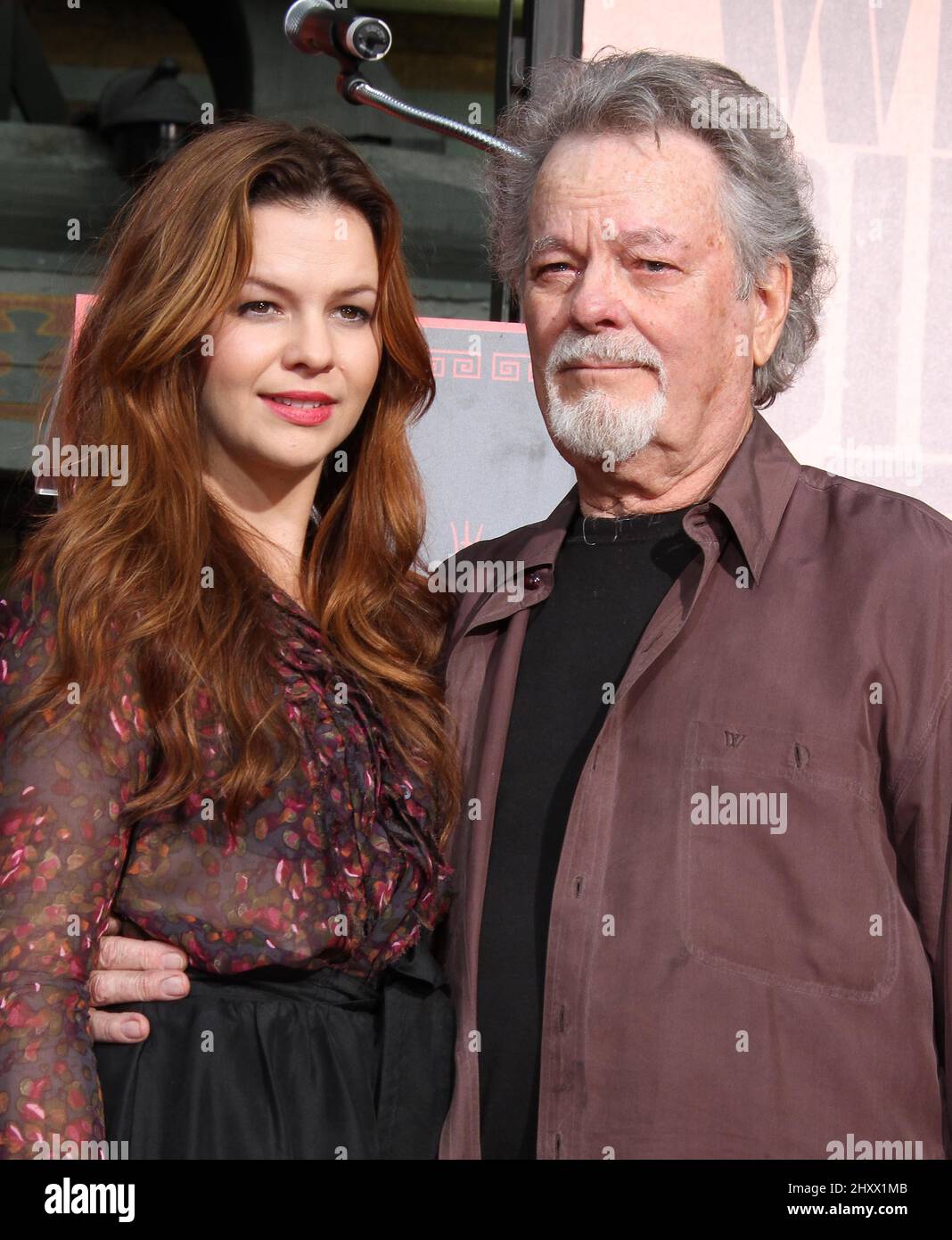 Amber Tamblyn and Russ Tamblyn attending the West Side Story: 50th ...