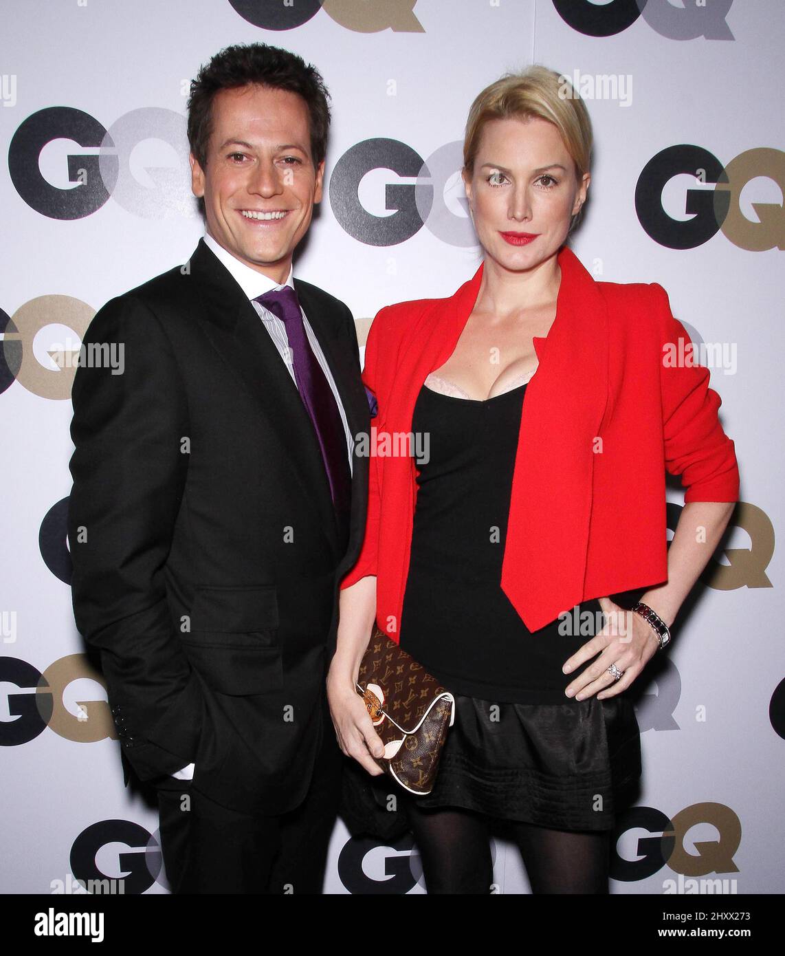 Ioan Gruffudd and Alice Evans at the 2011 GQ Men of the Year Party ...