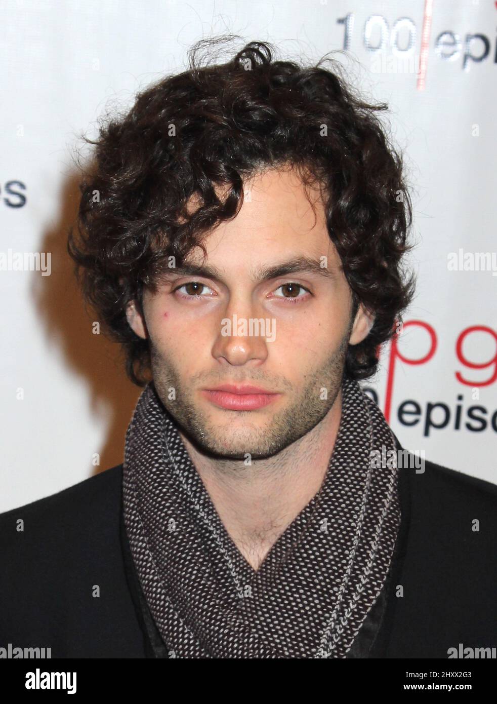 Penn Badgley at the "Gossip Girl" 100th episode celebration at Cipriani ...