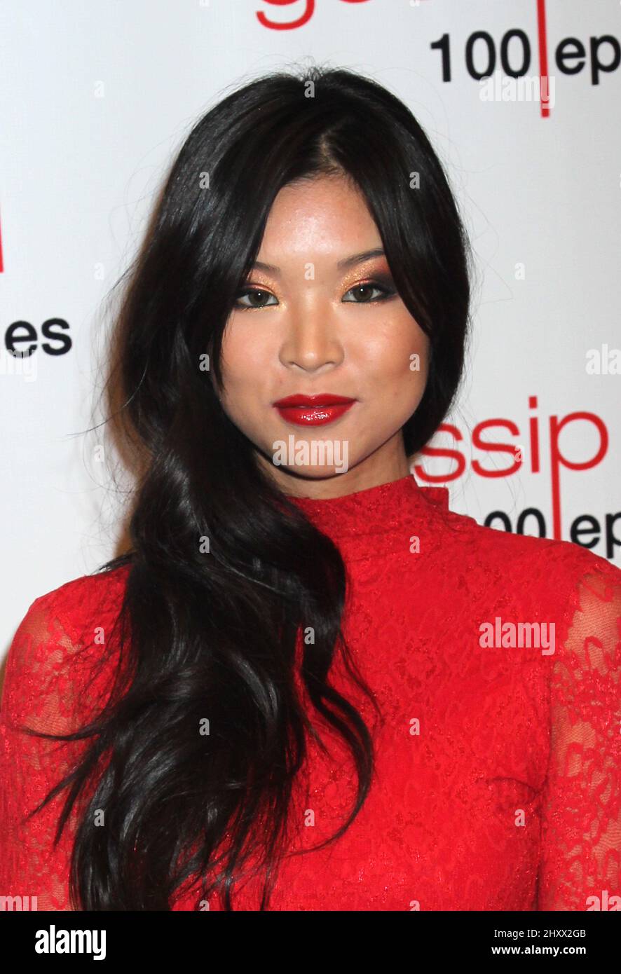 Nan Zhang at the "Gossip Girl" 100th episode celebration at Cipriani Wall Street in New York ...