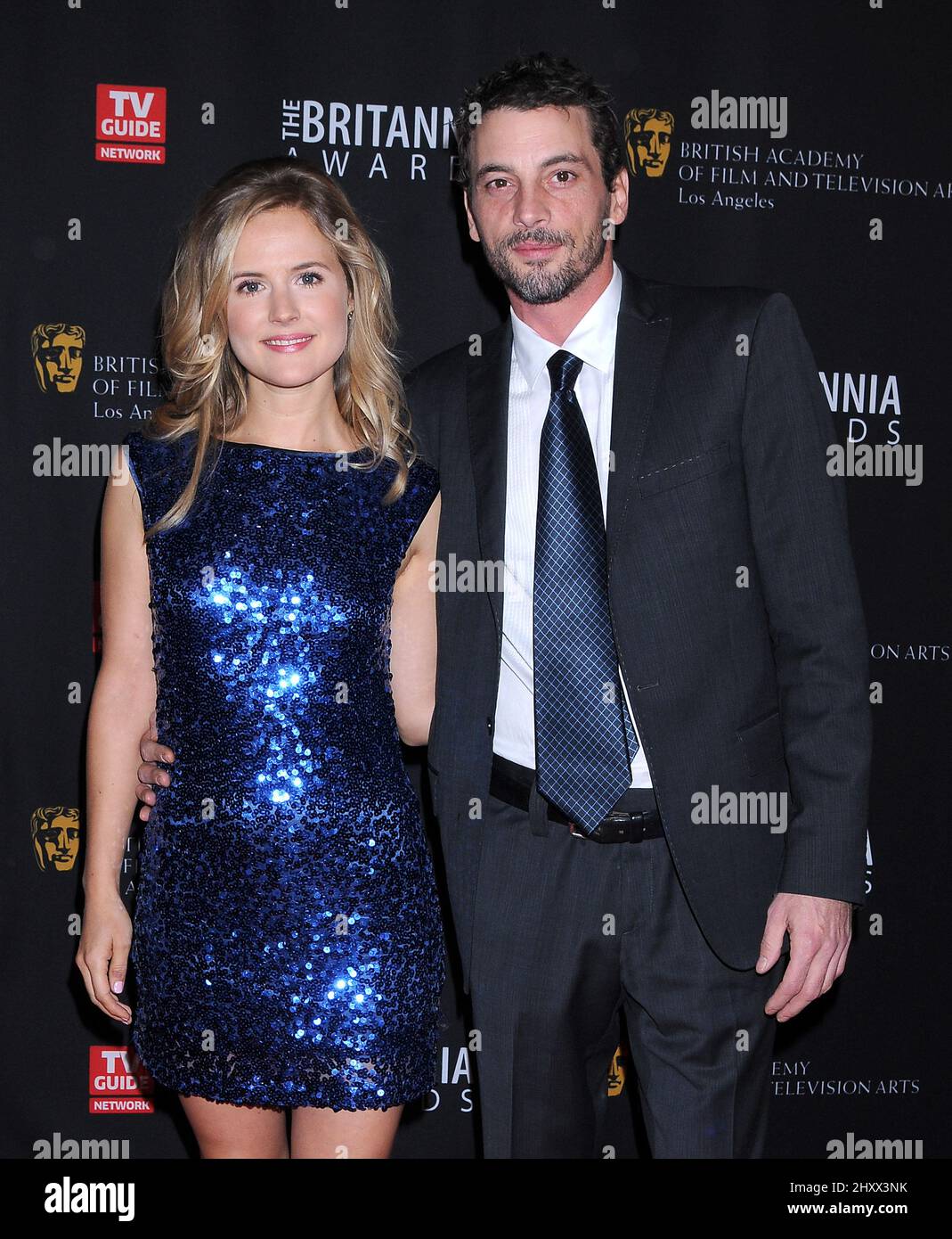 Amelia Jackson-Gray and Skeet Ulrich attending BAFTA Los Angeles 2011 ...