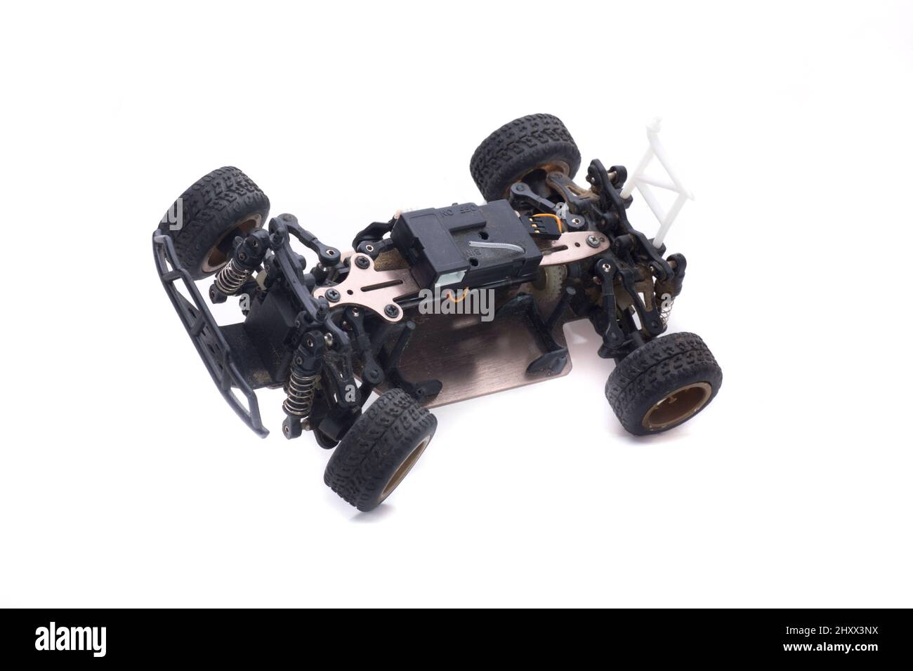 DIY repair and assembly of a race car for hobby Stock Photo - Alamy