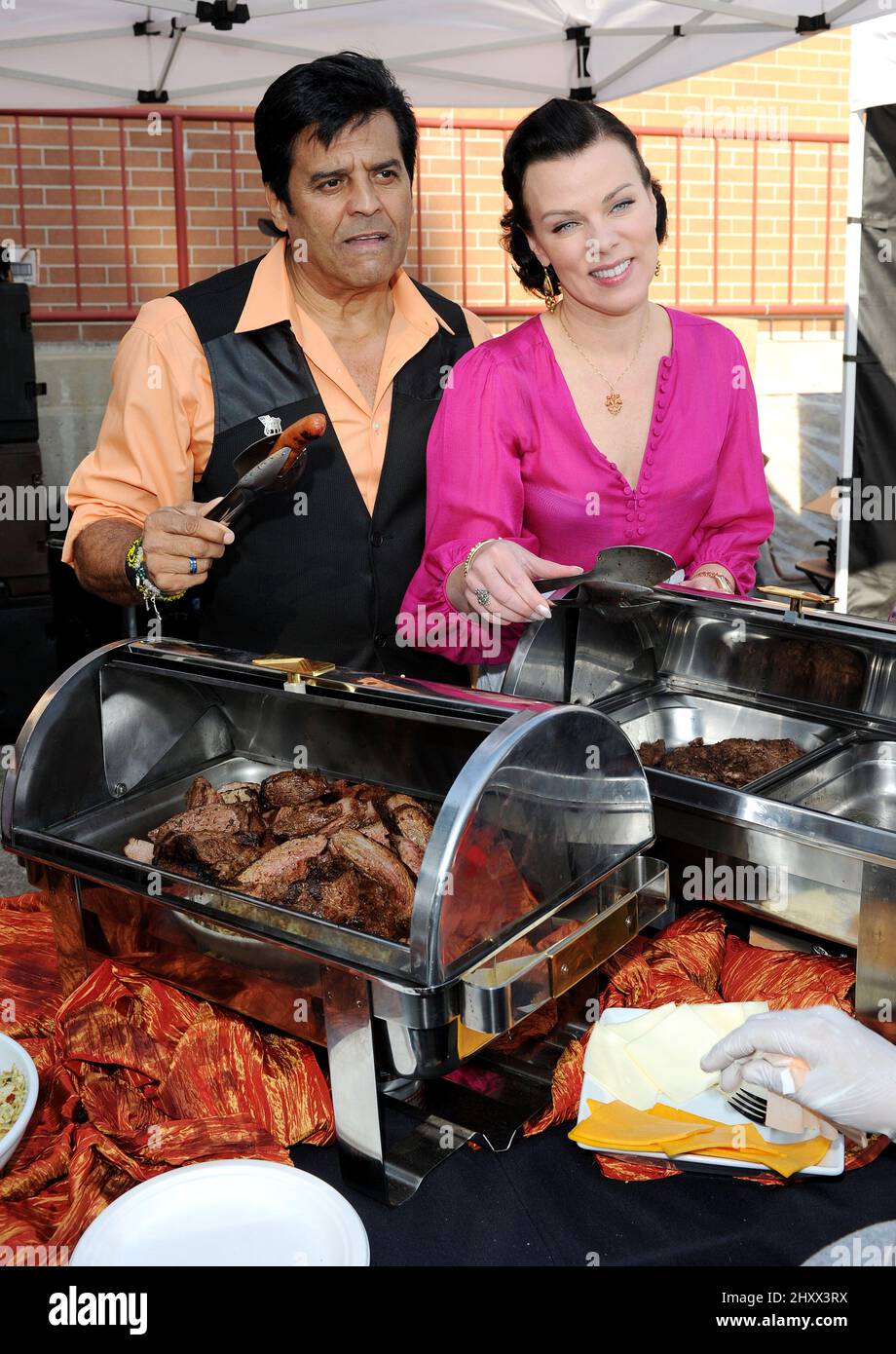Erik Estrada and Debi Mazar at the 17th Annual Appreciation Day for ...