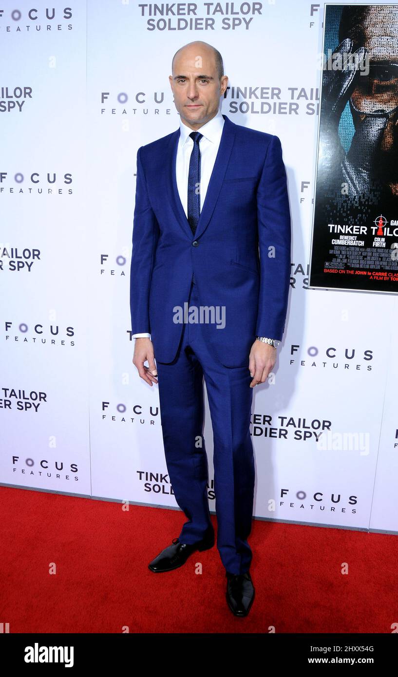 Mark Strong during the "Tinker, Tailor, Soldier, Spy" Los Angeles ...