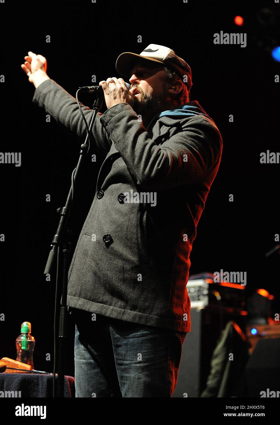 John McCrea of the band Cake at the 96X Winter Meltdown that took place ...