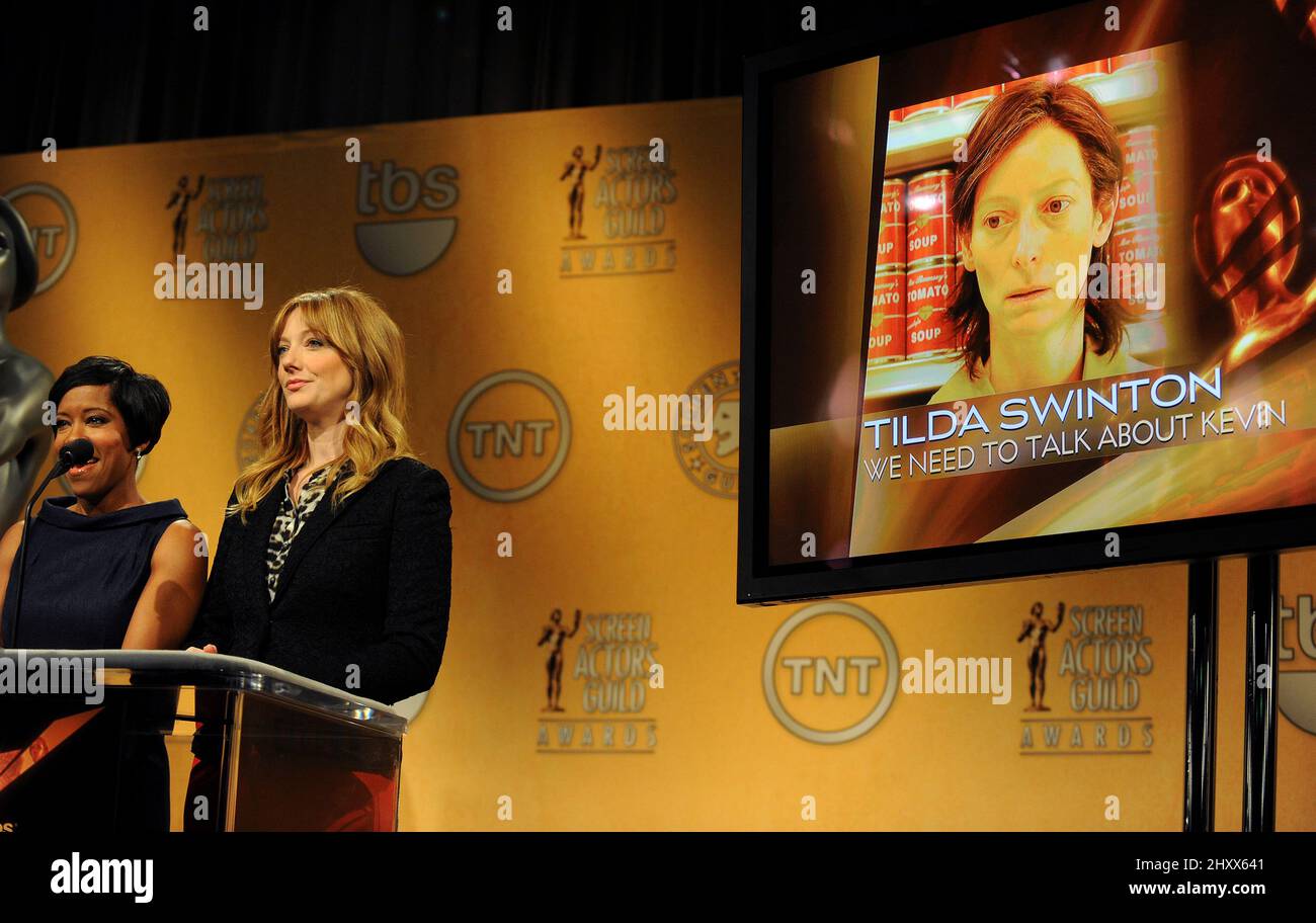 Regina King and Judy Greer at the 18th Annual Screen Actors Guild ...