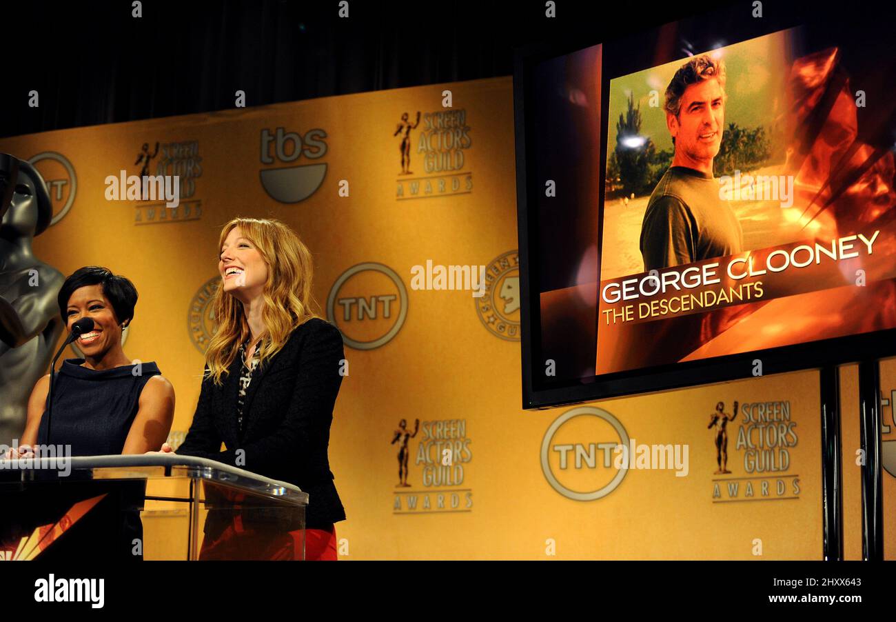 Regina King and Judy Greer at the 18th Annual Screen Actors Guild ...