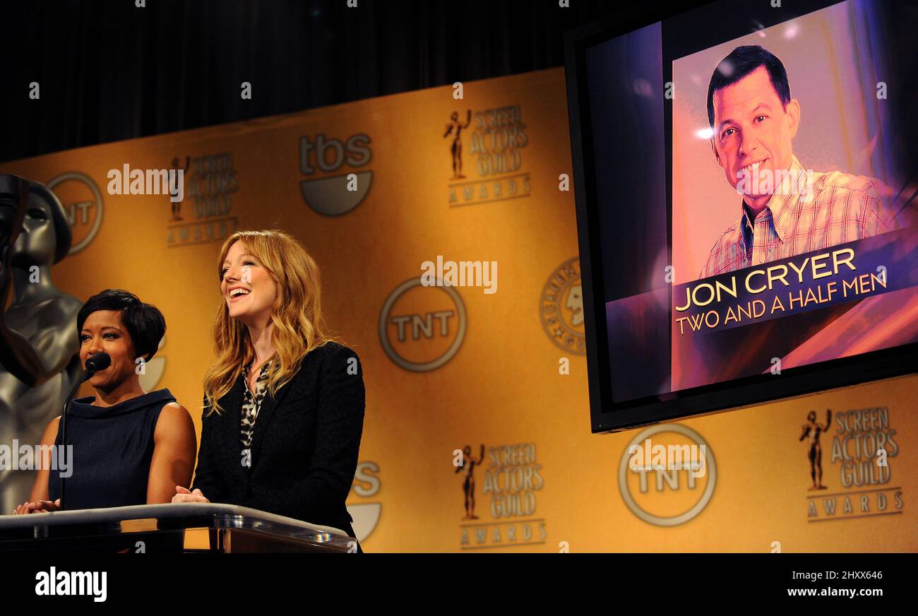 Regina King and Judy Greer at the 18th Annual Screen Actors Guild ...