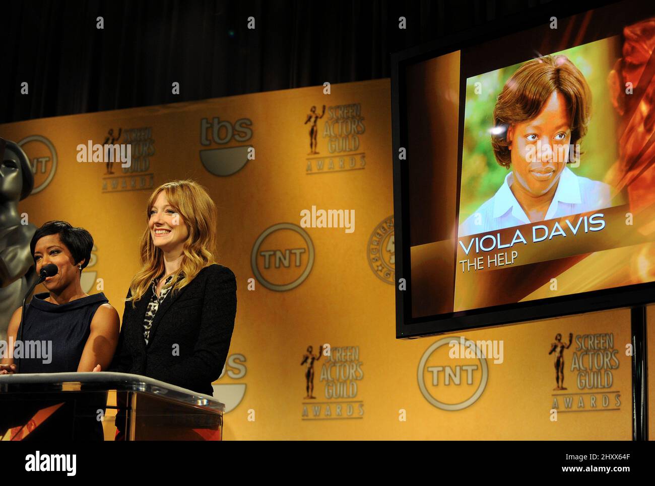 Regina King and Judy Greer at the 18th Annual Screen Actors Guild ...
