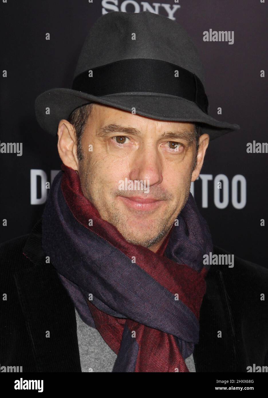 Anthony Edwards during "The Girl With The Dragon Tattoo" New York ...