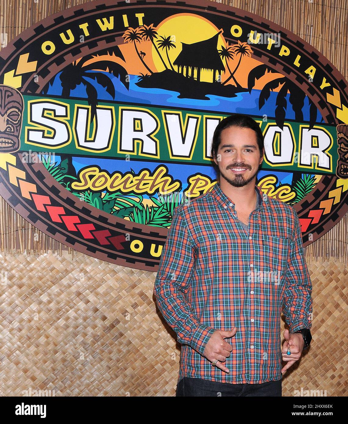 Ozzy Lush during the "Survivor: South Pacific" finale and reunion show ...