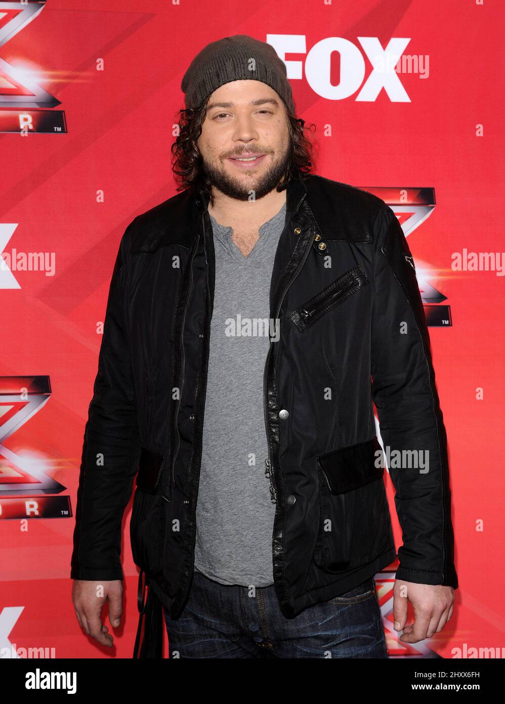 Josh Krajcik during "The X Factor" Press Conference at CBS Television ...