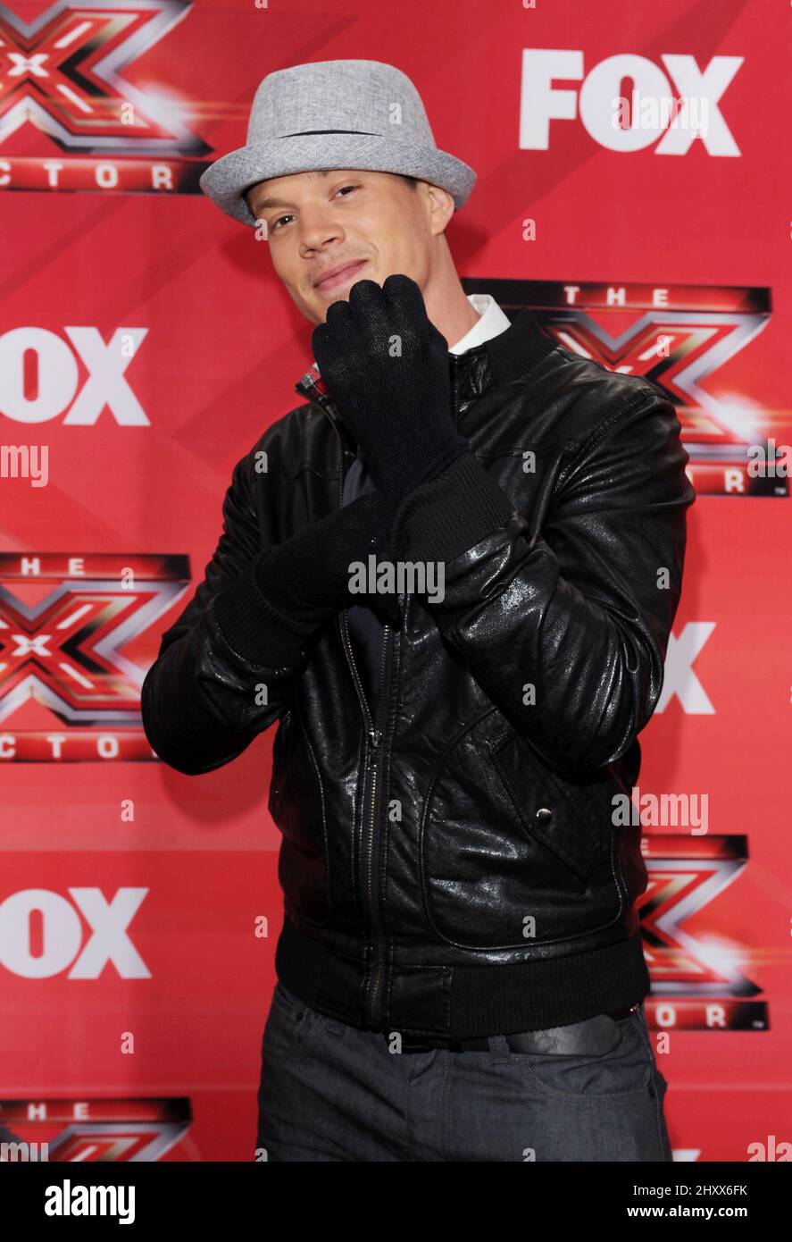 Chris Rene during "The X Factor" Press Conference at CBS Television ...