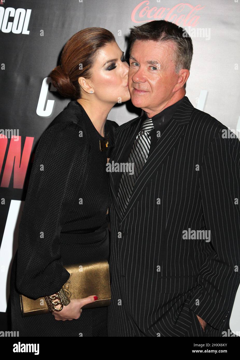 Alan Thicke and Tanya Callau attends the 'Mission: Impossible - Ghost ...