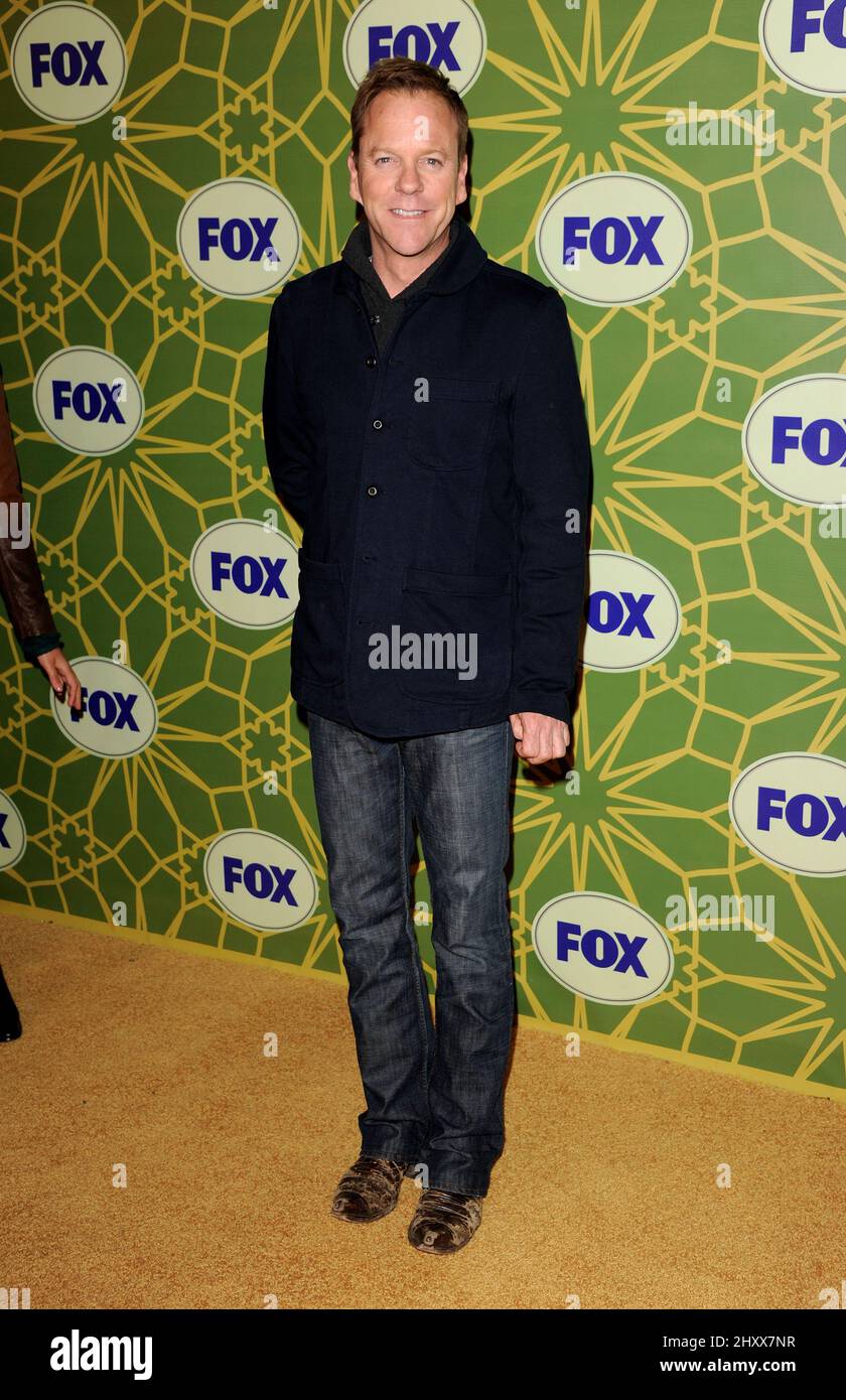 Kiefer Sutherland during the FOX TCA Winter Press Tour All-Star Party ...