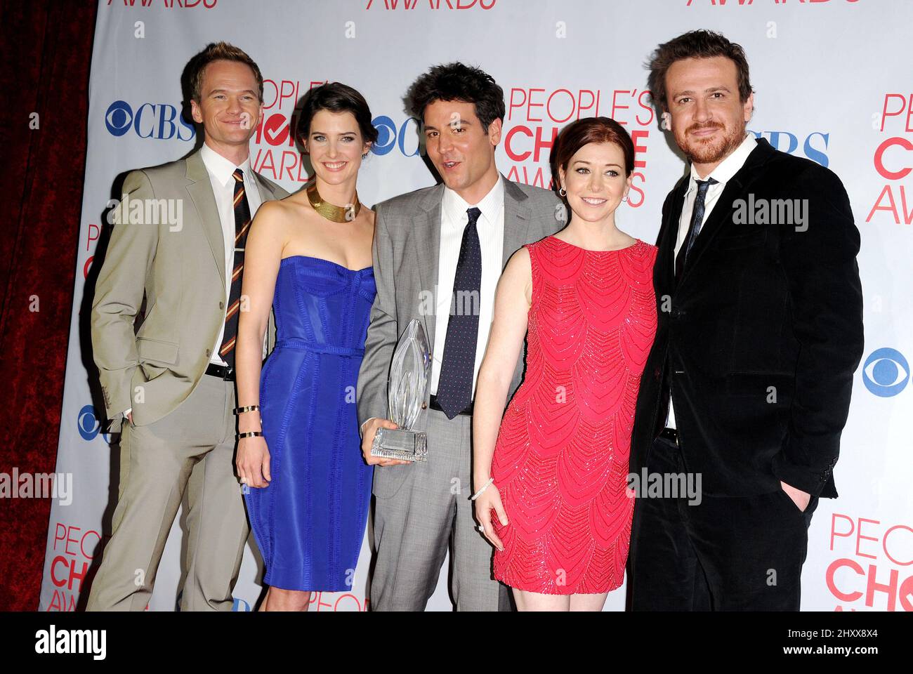 Neil Patrick Harris Cobie Smulders Josh Radnor Alyson Hannigan And Jason Segel During The