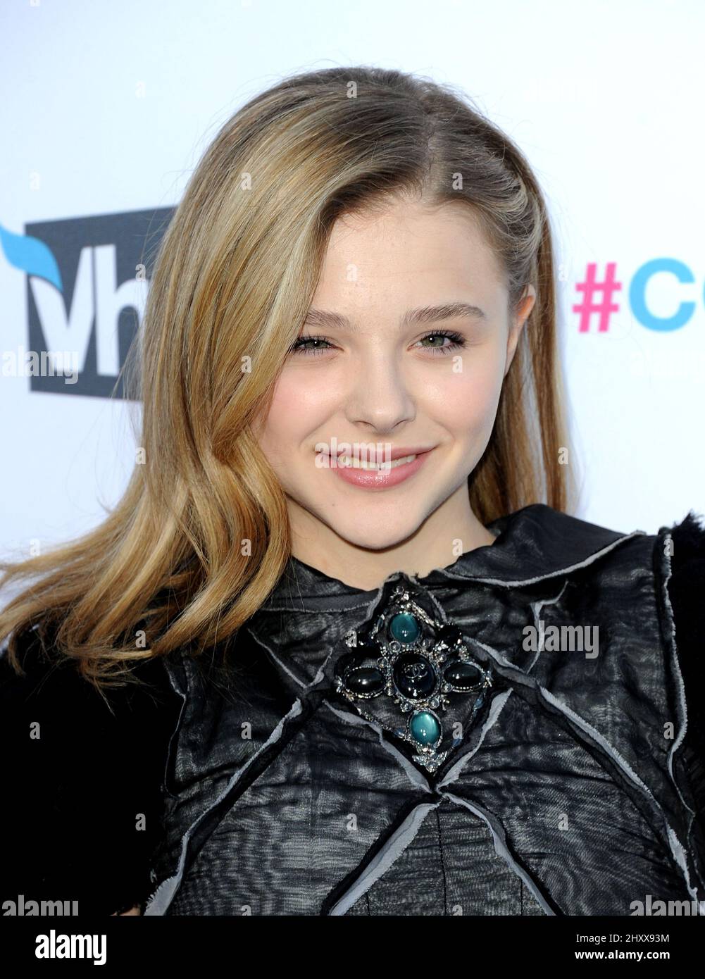 Chloe Grace Moretz arriving at the 2012 Critics' Choice Movie held at ...